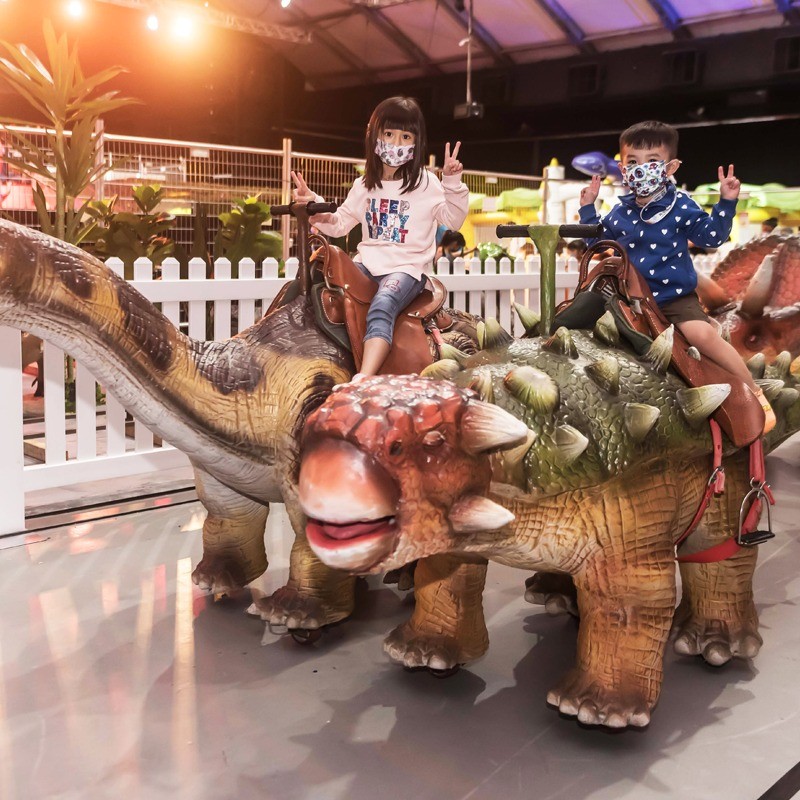 Animatronic Brachiosaurus Ride for Theme Parks & Exhibitions